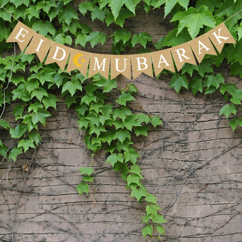 Muslim Ramadan Гирлянда Баннер Украшение Для Праздника Eid MUBARAK