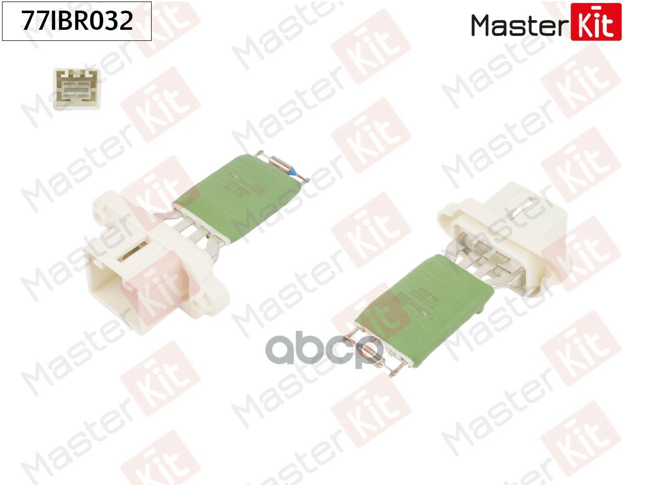 Резистор отопителя FORD C-MAX/ FIESTA/ FOCUS II/ GALAXY MasterKit арт. 77IBR032