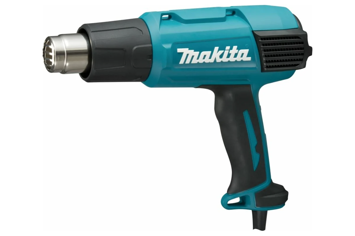 Термопистолет Makita 287216, 1800Вт, 2 скорости, от сети, бирюзовый