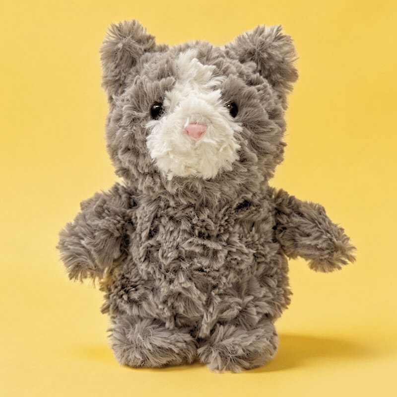 Плюшевая игрушка Jellycat Мягкий котенок 16 см, мягкая игрушка, милый котенок, подарок для детей