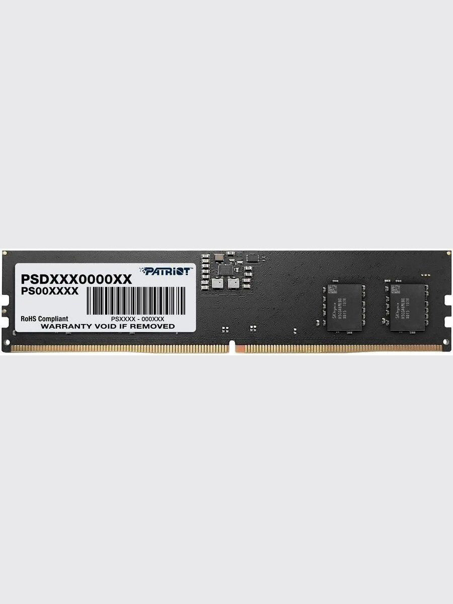 Patriot Memory Оперативная память DDR5, 5600 МГц, 1 x 8 ГБ (PSD58G560041)