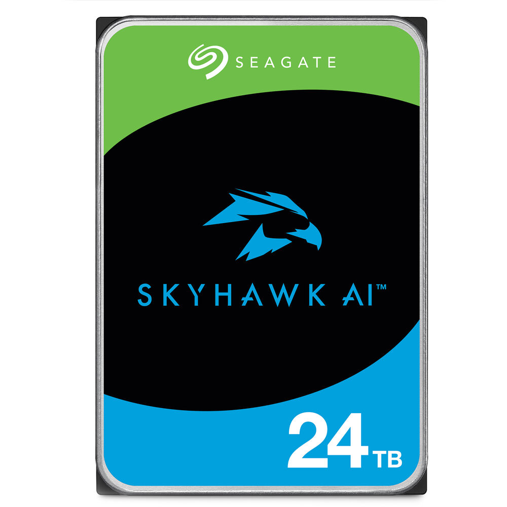 Жесткий диск 24 ТБ Seagate Skyhawk AI ST24000VE002, 3.5" , 7200 об/мин, SATA3 (ST24000VE002)