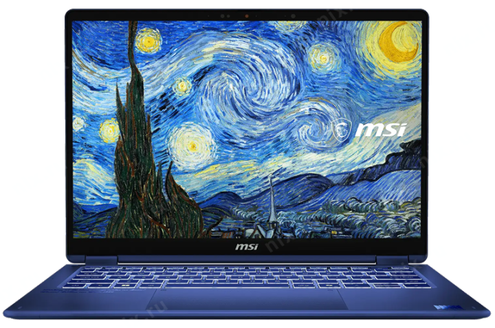 9S7-14T235-400 MSI Prestige 14 Flip AI+VanGoghEdition Core Ultra X9 378H 14 FHD+ OLED 60Hz,32GB,1TB, W11Pro, Starry Night
