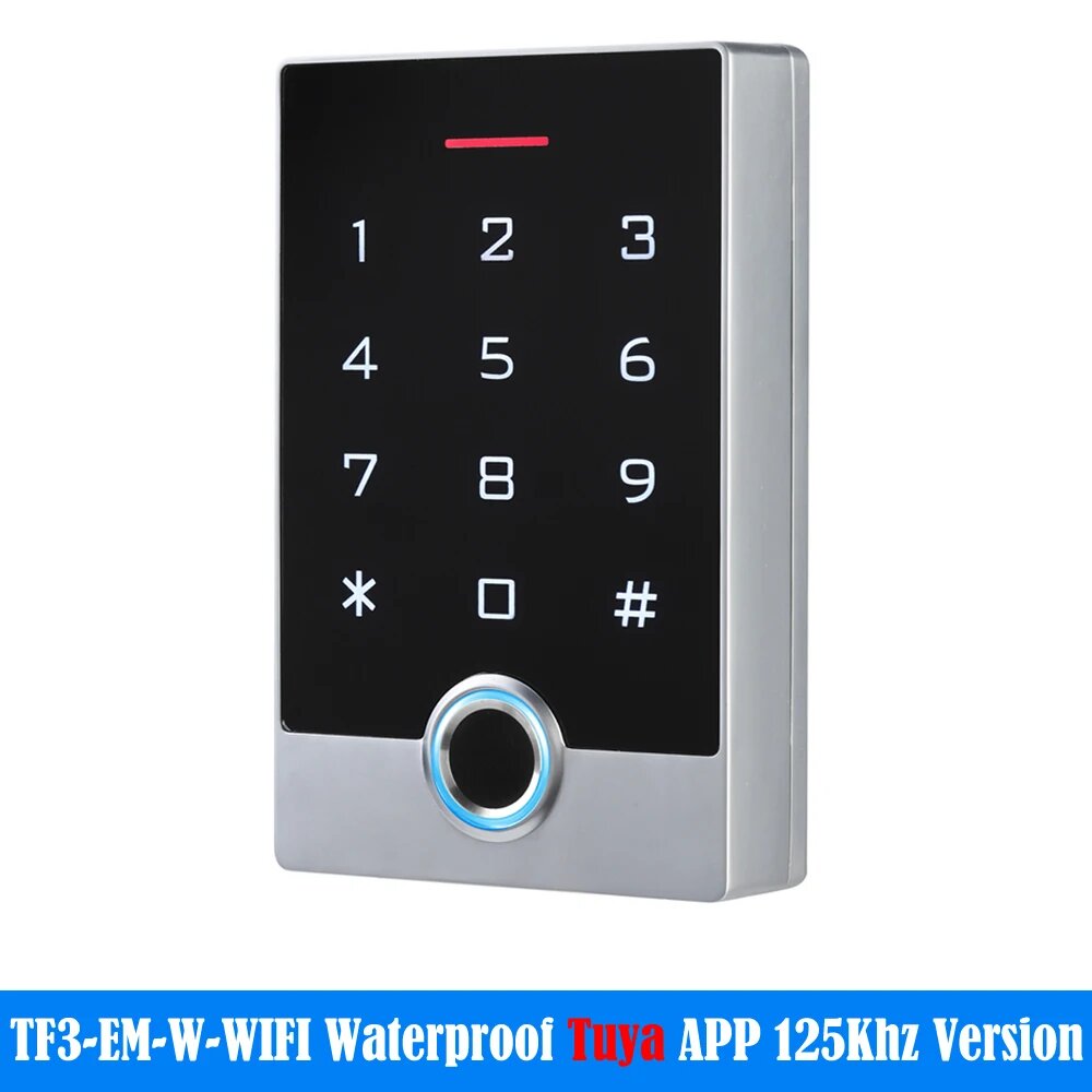 Asia-Teco TF3-W-WIFI Умный дверной замок tuya app 125Khz