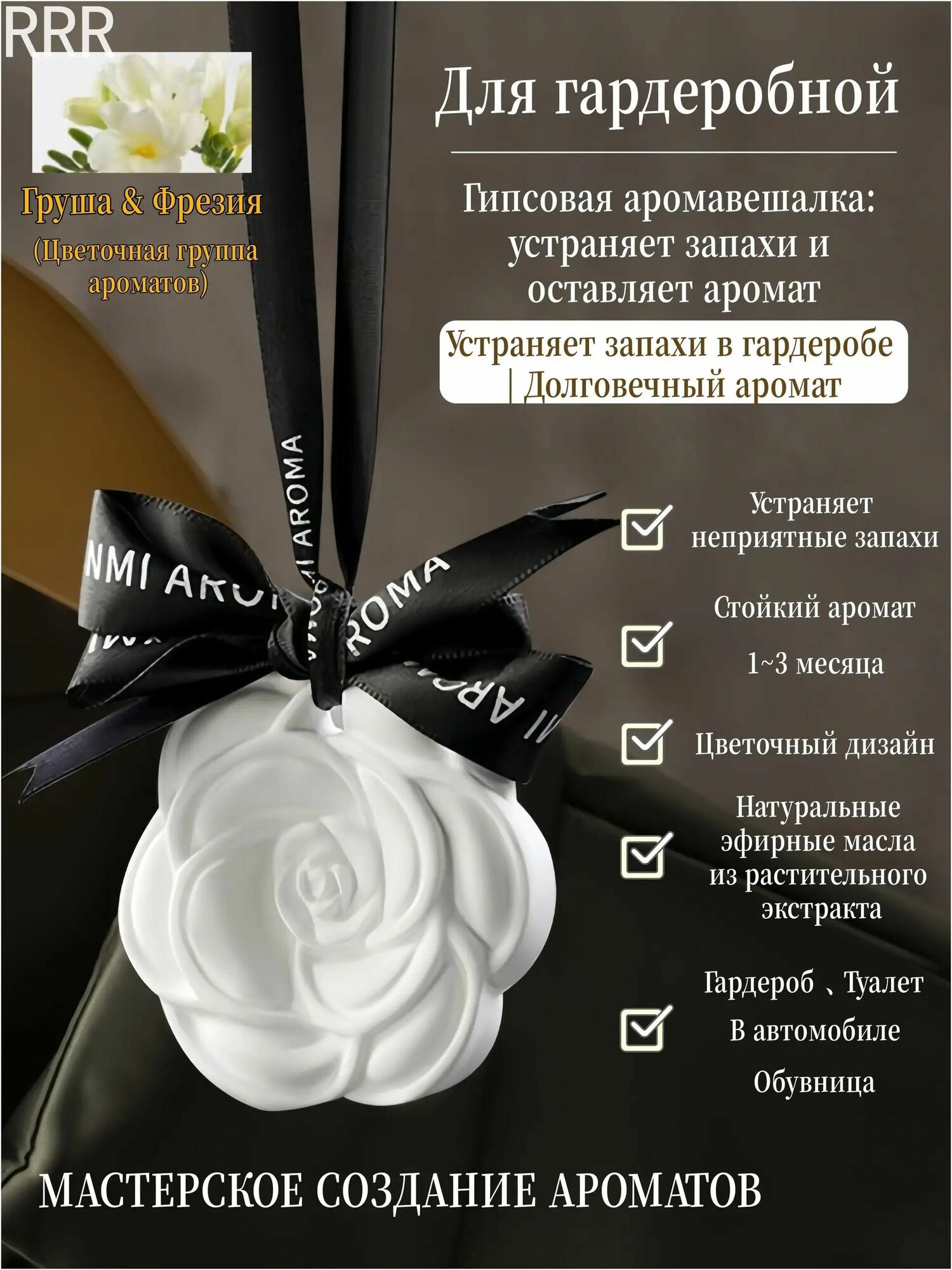 Ароматический брелок-саше: свежесть для гардероба, обувницы, туалета и машины