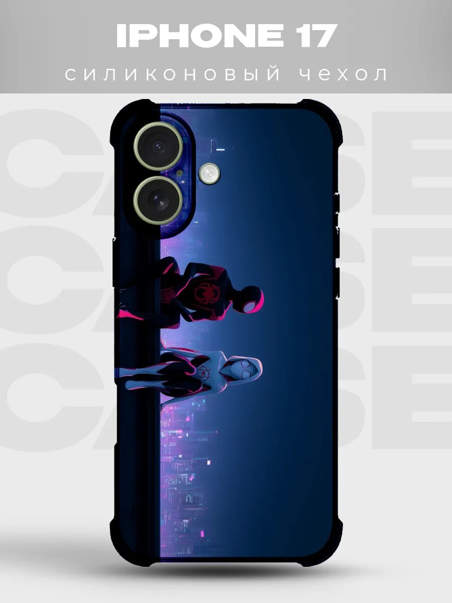 Чехол на iPhone 17 Человек-паук spider man человек паук