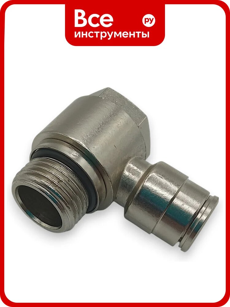 Фитинг угловой Контактная Механика G1/2, трубка 12мм KEMH12-04G-A