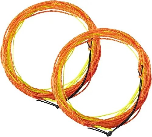 Goture Tenkara Леска для ловли рыбы оранжевая 12 футов Желтый, Yellow