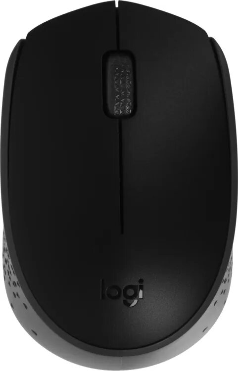 Мышь беспроводная Logitech M171, радио, оптическая, USB, 1000dpi, черный и серый