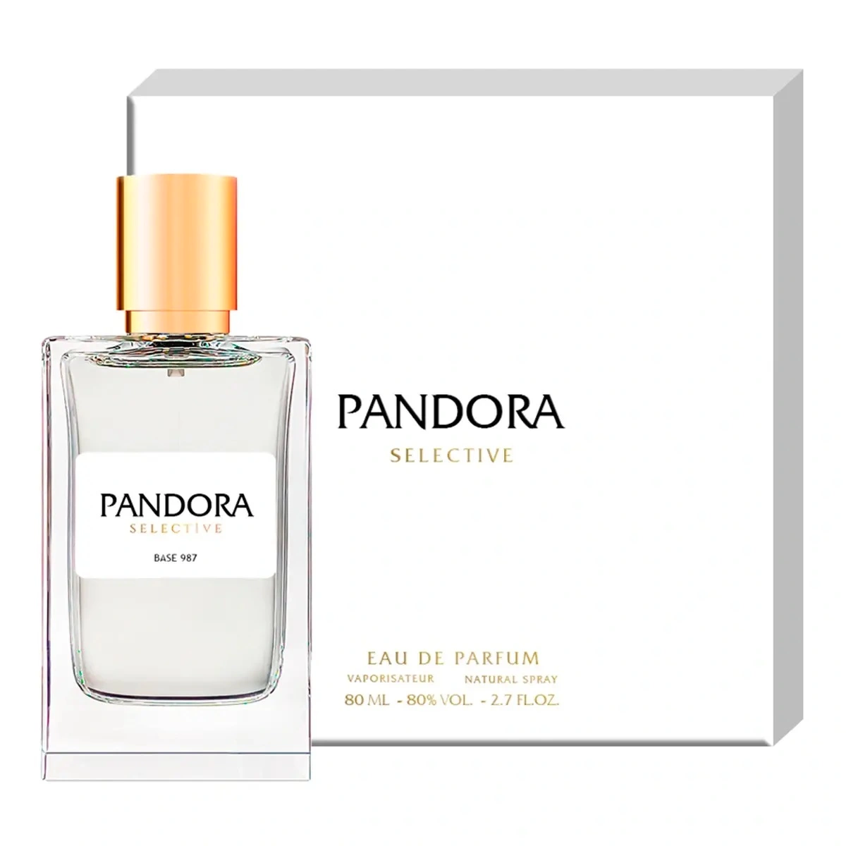 Парфюмерная вода женская Pandora Selective Base 987 80 мл - Пандора Селектив Бейс 987