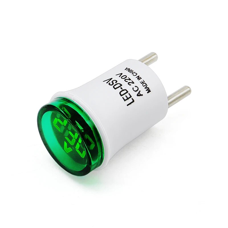 Светодиодный индикатор LED-DSV AC 220V, GREEN
