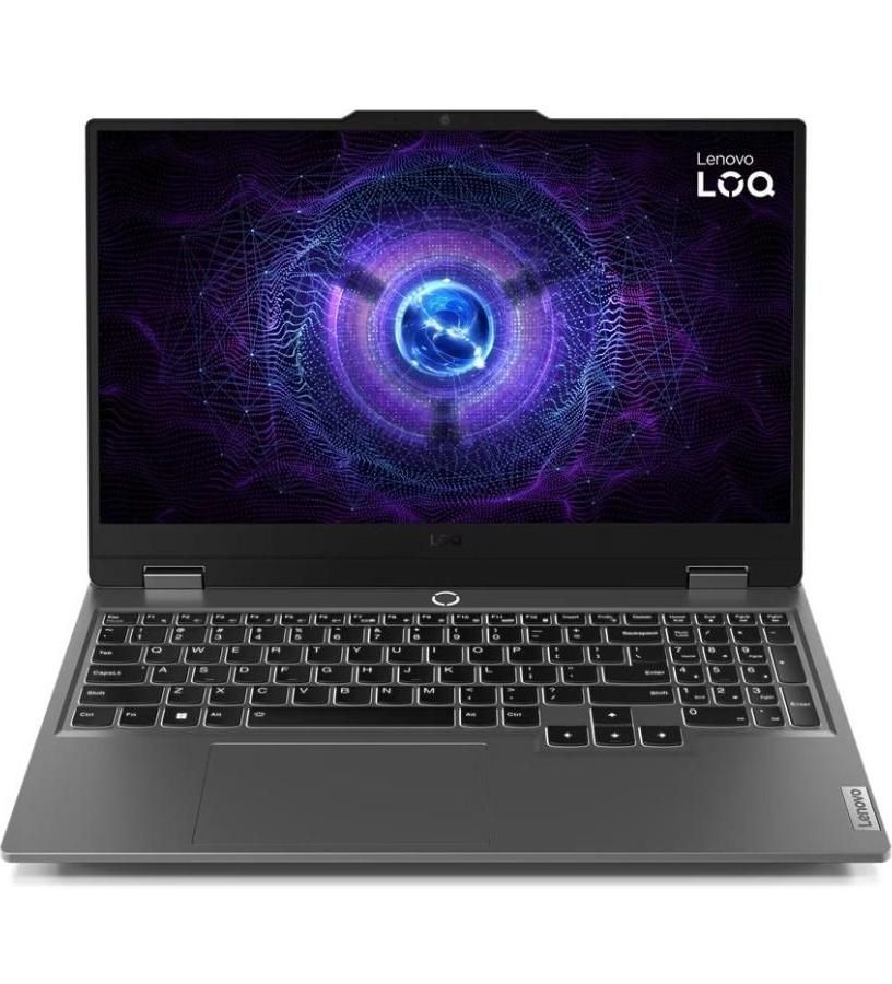 Ноутбук Lenovo LOQ 15IRX10 15.6" (1920x1080) IPS, Intel Core i7-13700HX,24GB DDR5,512GB SSD, RTX 5050 8GB, Без ОС, Luna grey (83JE00L2PS)