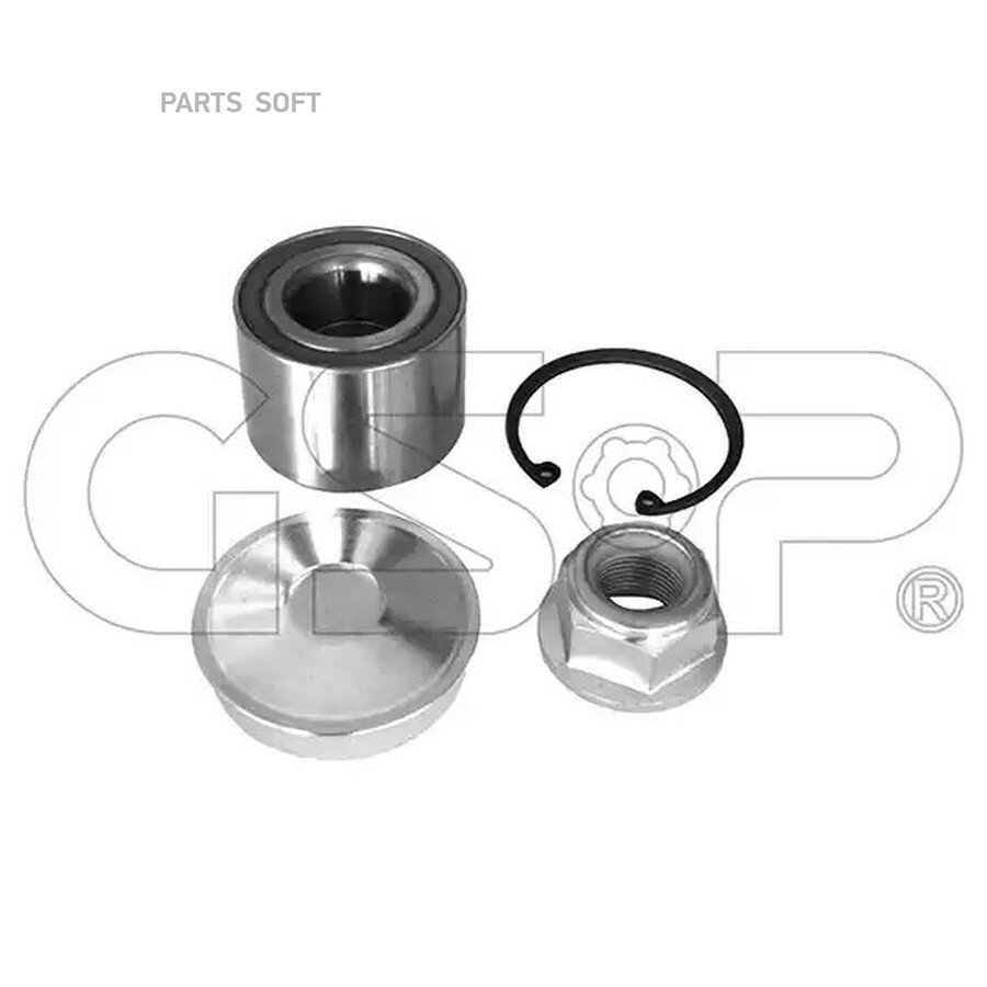 GSP GK3525 Подшипник ступицы RENAULT LOGAN I/NISSAN NOTE/CHEVROLET SPARK M300 04- зад