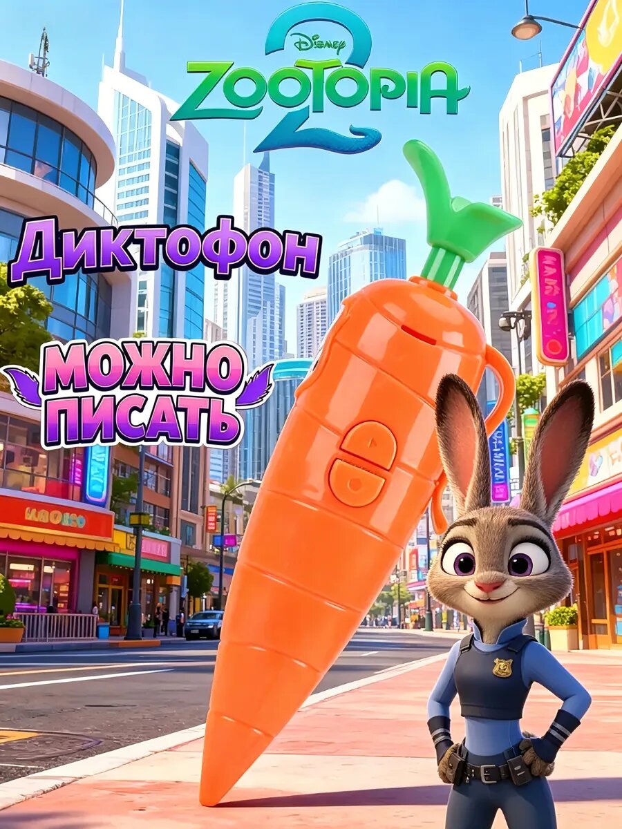 Ручка морковка зверополис