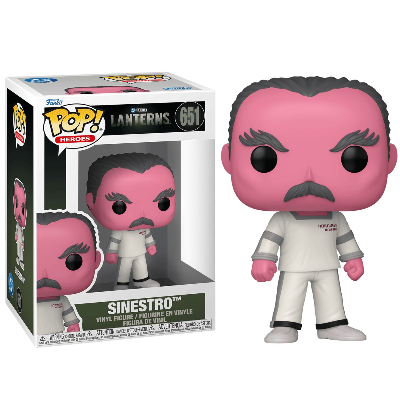 Фигурки Funko Pop Heroes - Коллекционная фигурка Sinestro (Lanterns)/Синестро (Фонари) - Фанко 651