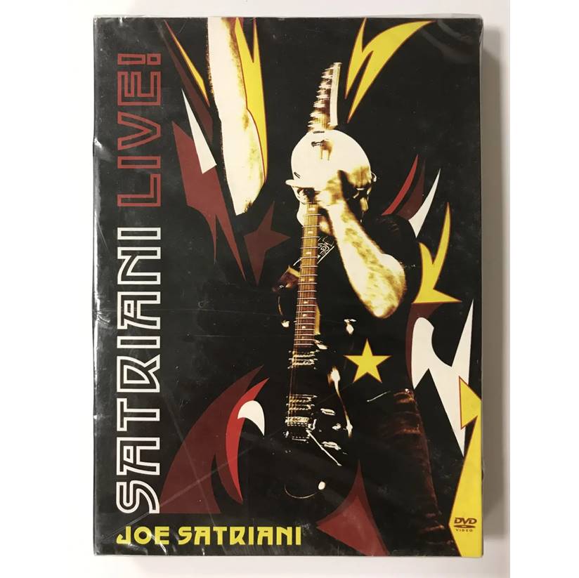 DVD диск «Joe Satriani — Satriani Live! (2×DVD)», лицензионный, оригинальный американский релиз от Epic/Sony BMG