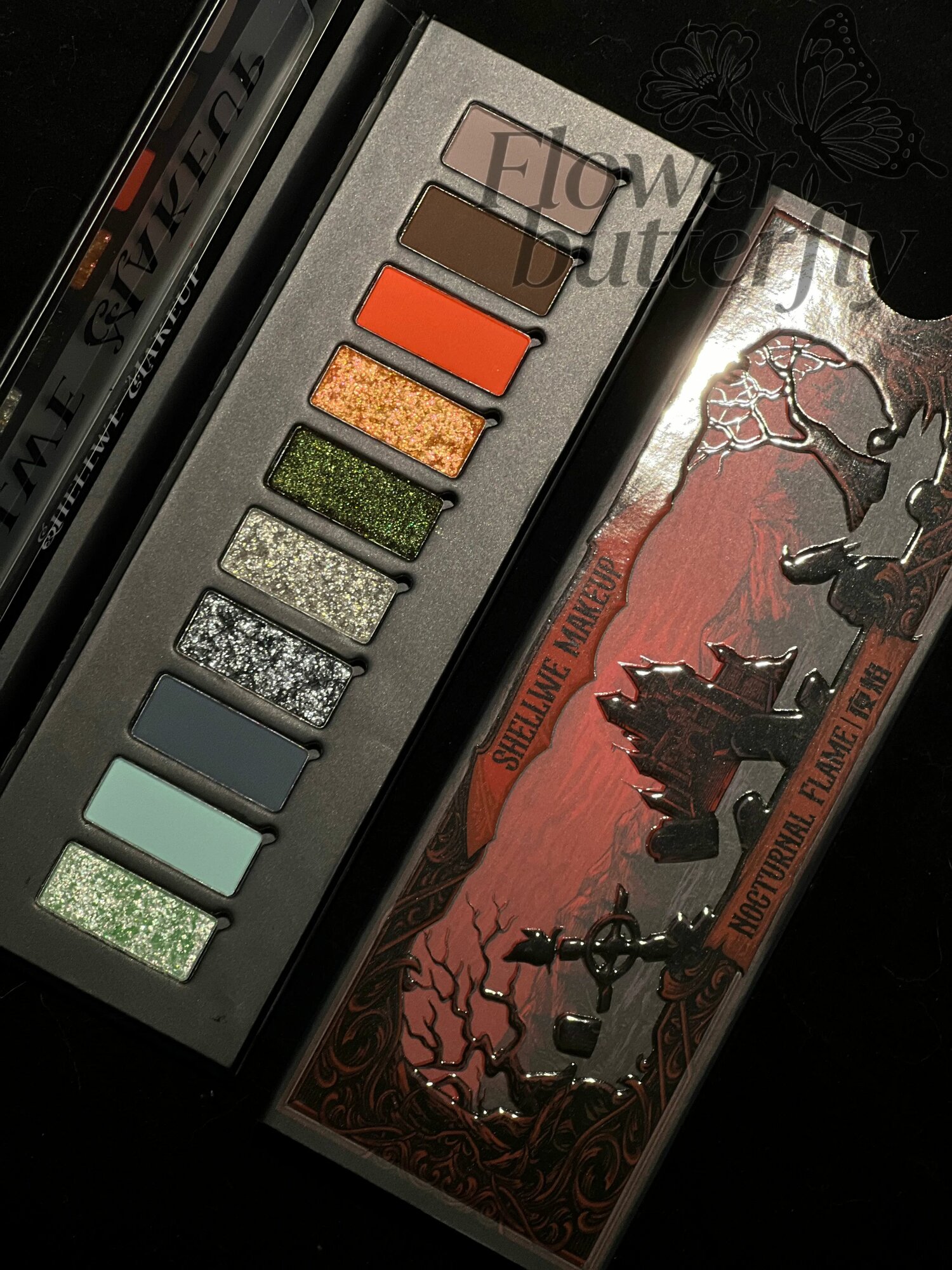 Shellwe Makeup x Ghoul Новый продукт Серия "Пламя ночи"