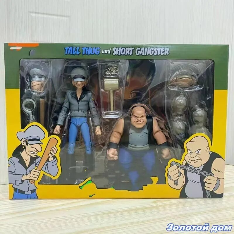 Nickelodeon Neca Eastman and Laird's Teenage Mutant Ninja Turtles TMNT / Нека Истман и черепашки-ниндзя-подростки-мутанты Лэрда, фигурки героев, Коллекционные детские игрушки