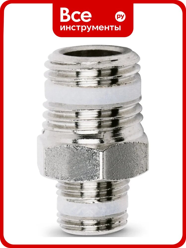 Фитинг резьбовой с уплотнительным кольцом S2510 1/8-1/4 Camozzi 51-2510-5657