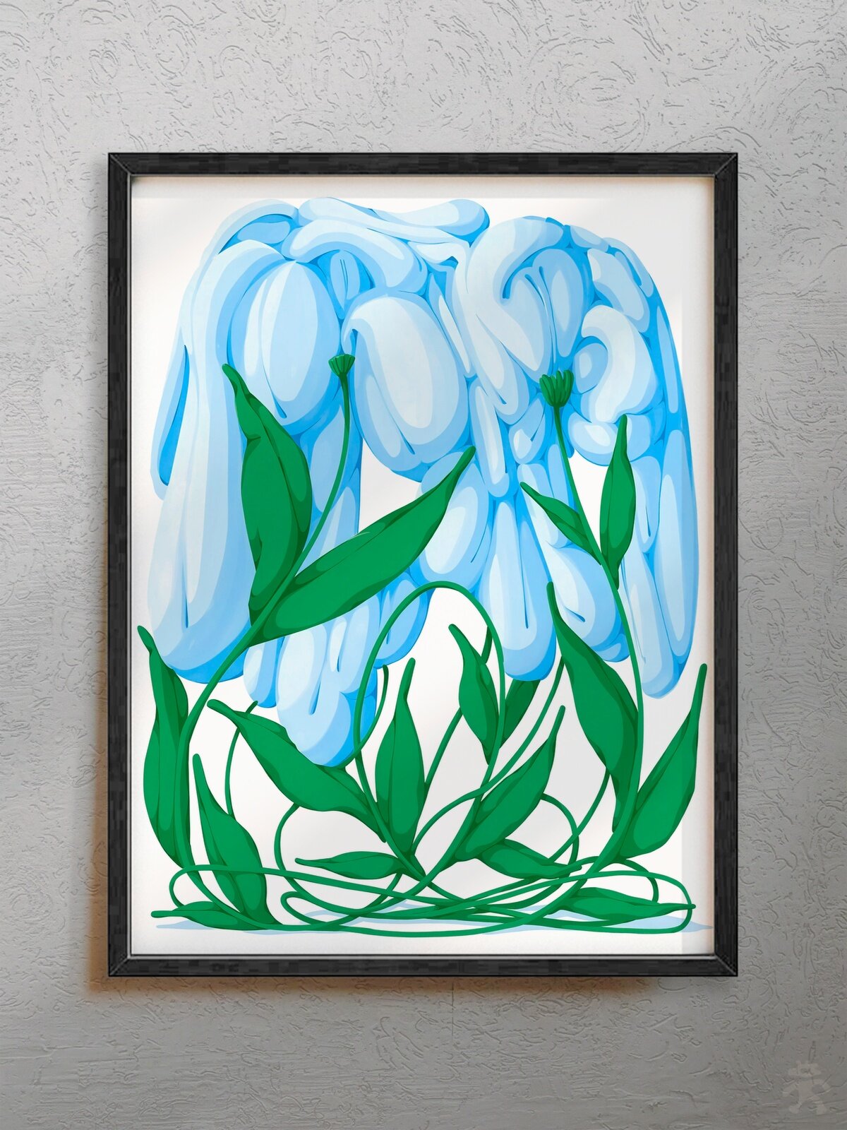 Интерьерный постер "Melting Flower I" в стиле pinterest, формат 30x40 см