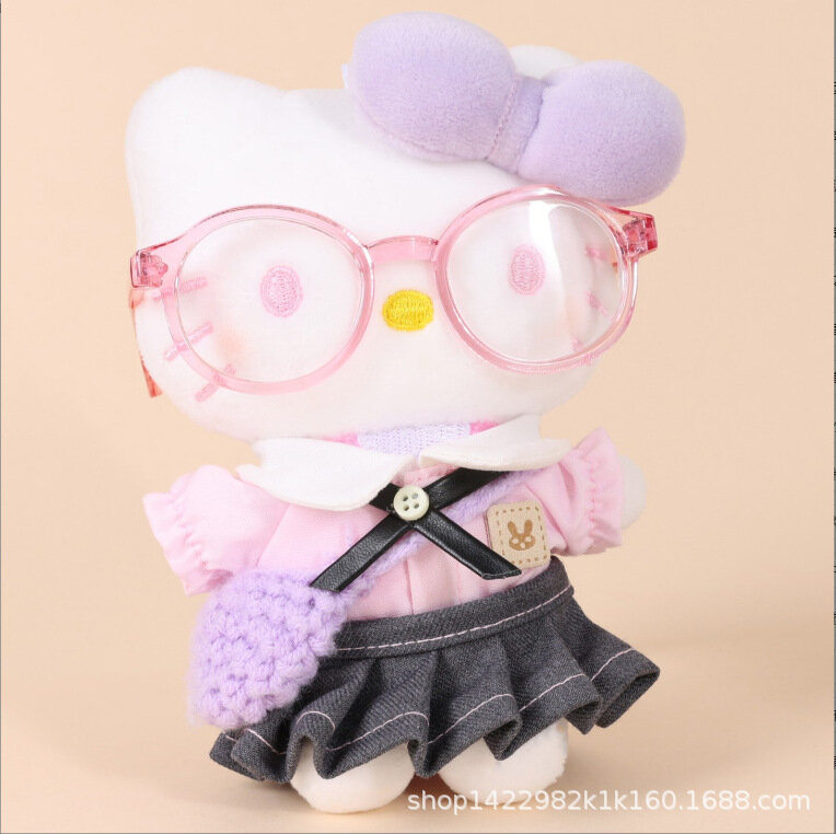Оригинальный брелок Sanrio Hello Kitty, плюшевый кулон для рюкзака, 10 см, тайланд сладкая девушка