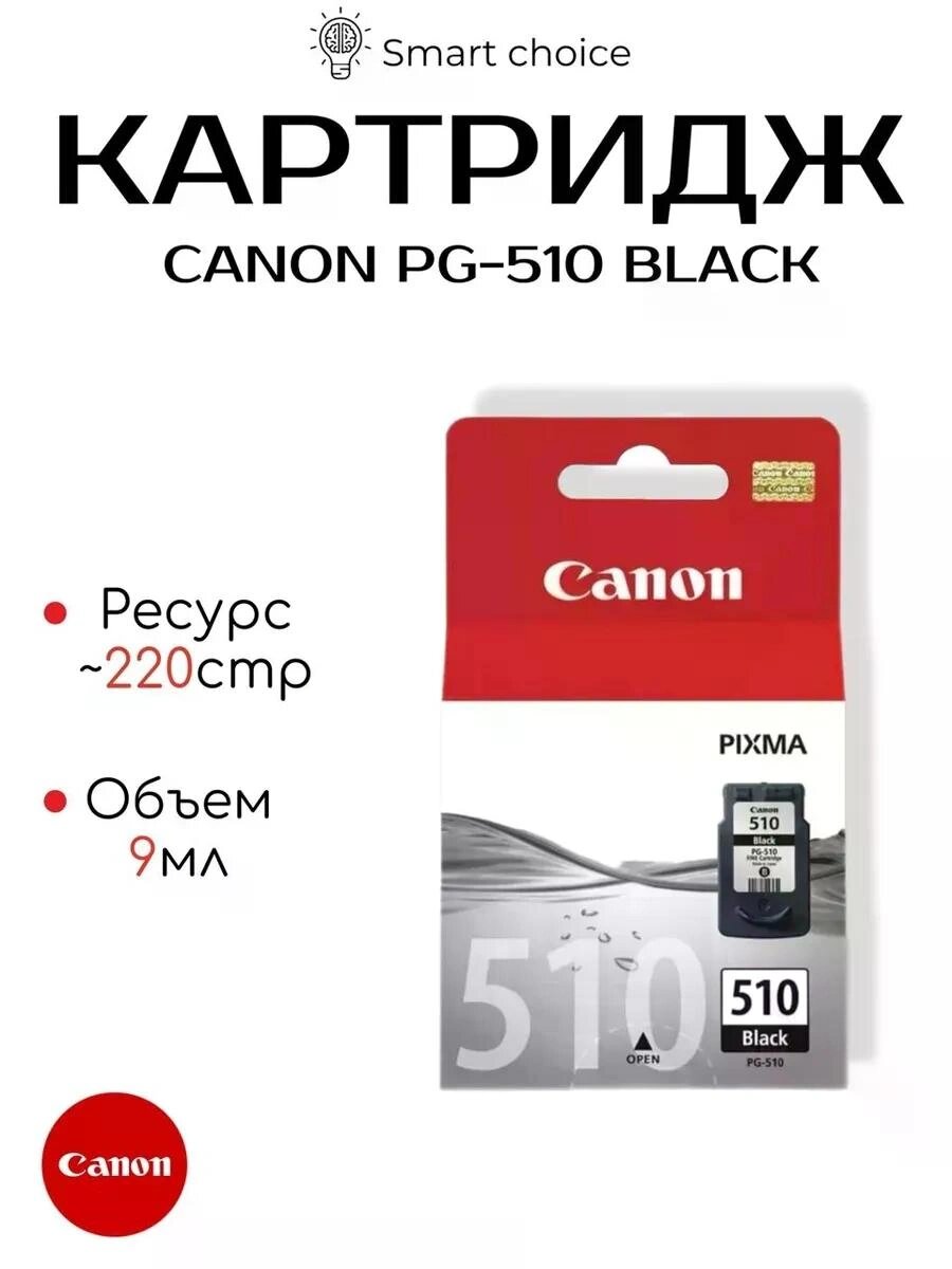 Картридж для принтера PG-510 Black