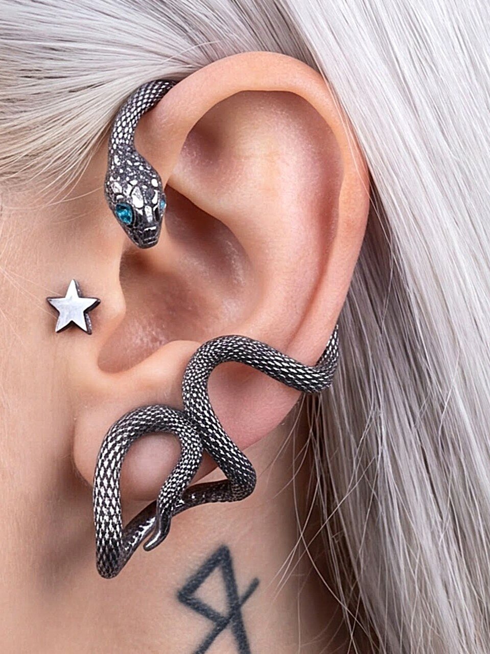 Серьги-трансформеры Starfallshop, фианит