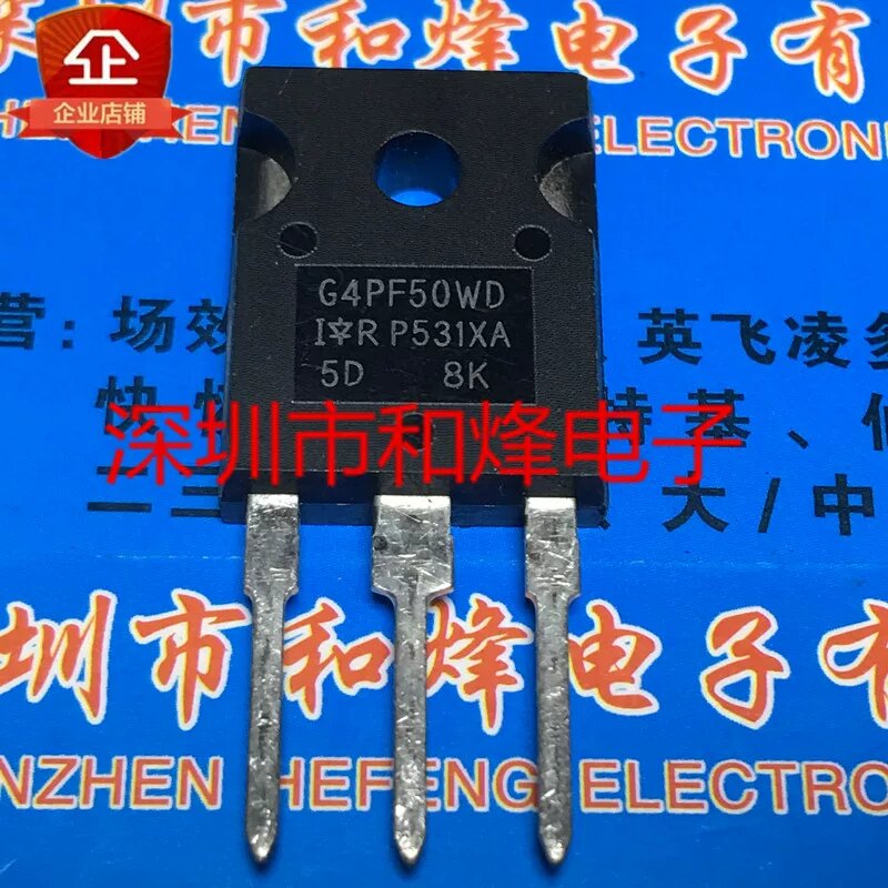 IRG4PF50WD,1шт./лот,900В 28А IGBT транзистор TO‑247, ремонт сварочных аппаратов, инверторов
