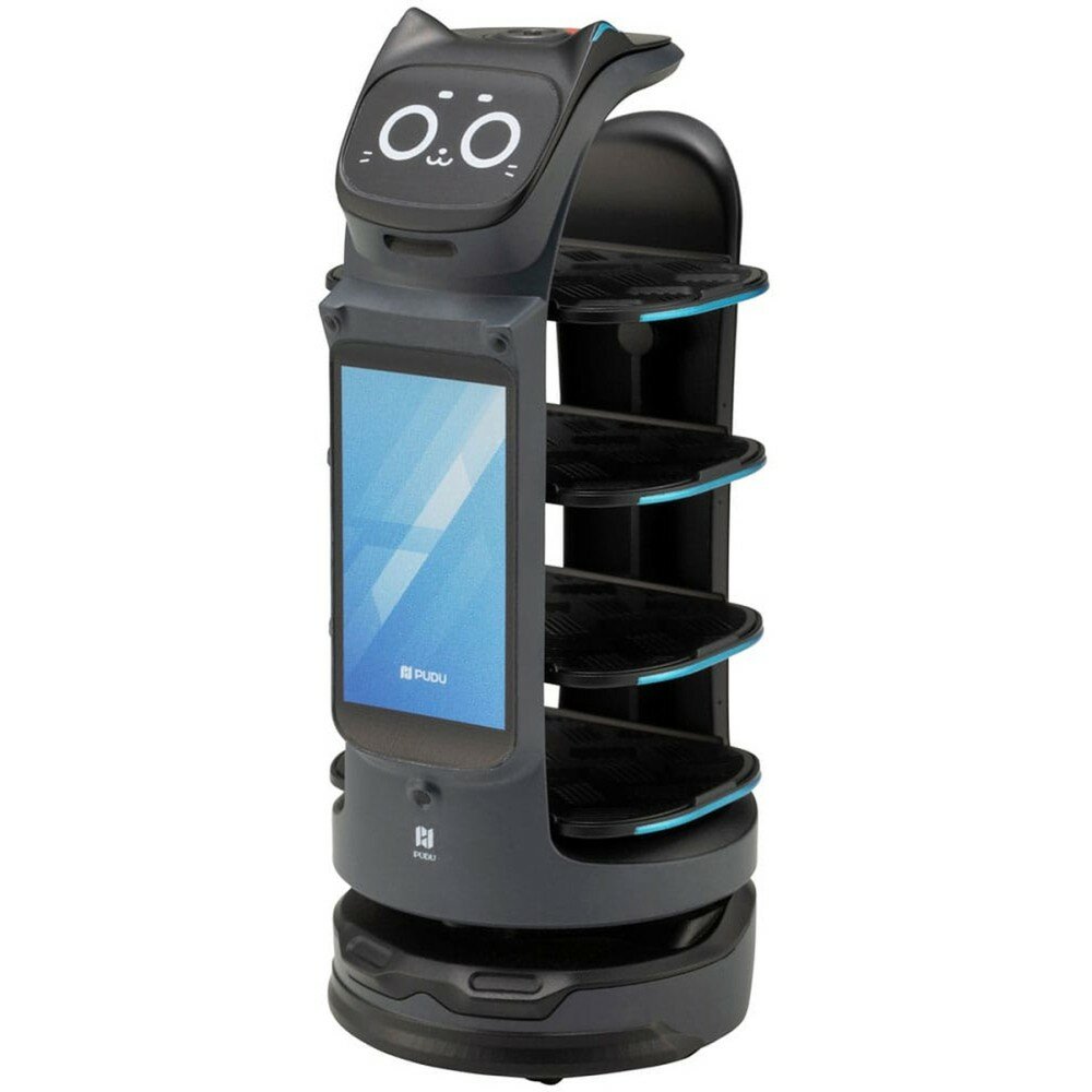 Сборная модель Kotobukiya Pudu Robotics BellaBot Pro (Black Ver.)