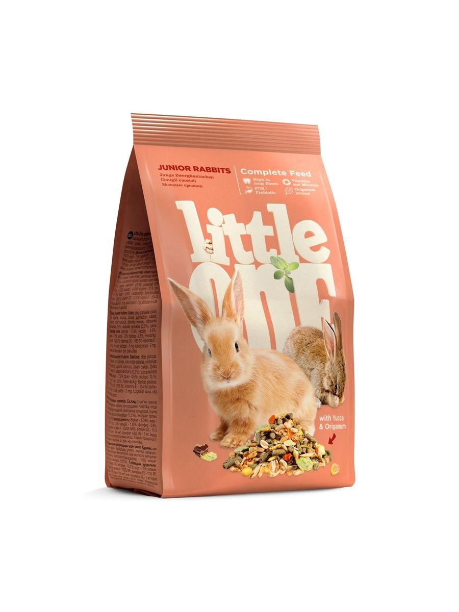 LITTLE ONE Корм сухой для молодых кроликов, 2,3 кг