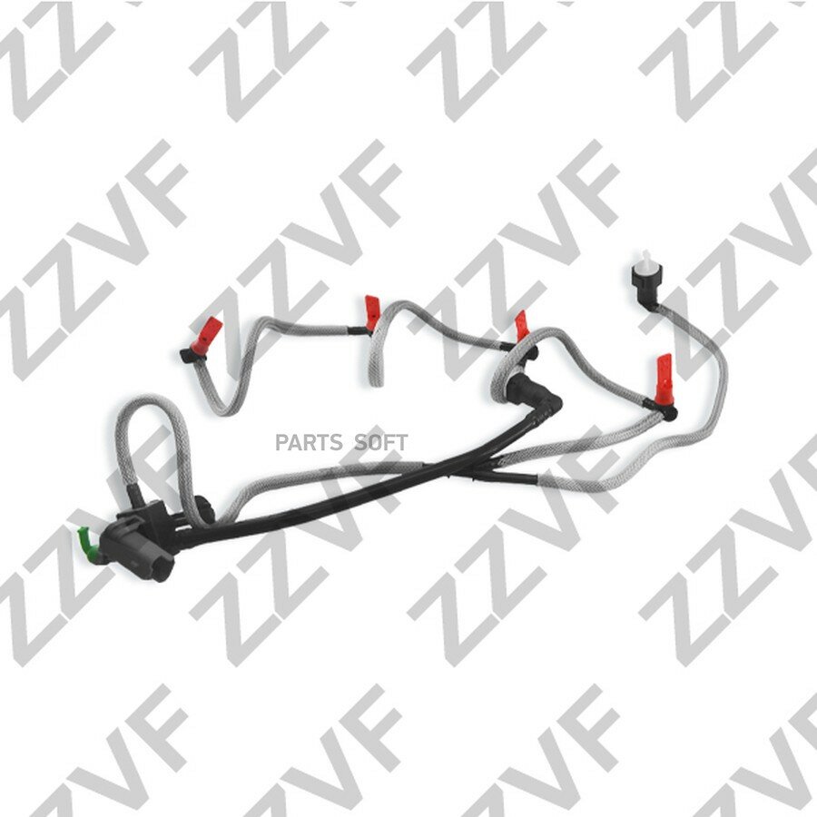 Трубка топливная RENAULT ESPACE IV 02 10) LAGUNA II 01 08) MASTER II 00 10) от официального дистрибьютора, ZZVF, артикул ZVTP130