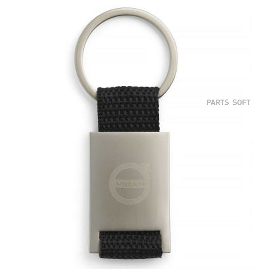 Брелок для ключей SATIN KEY RING BLACK от официального дистрибьютора, VOLVO, артикул 30673627