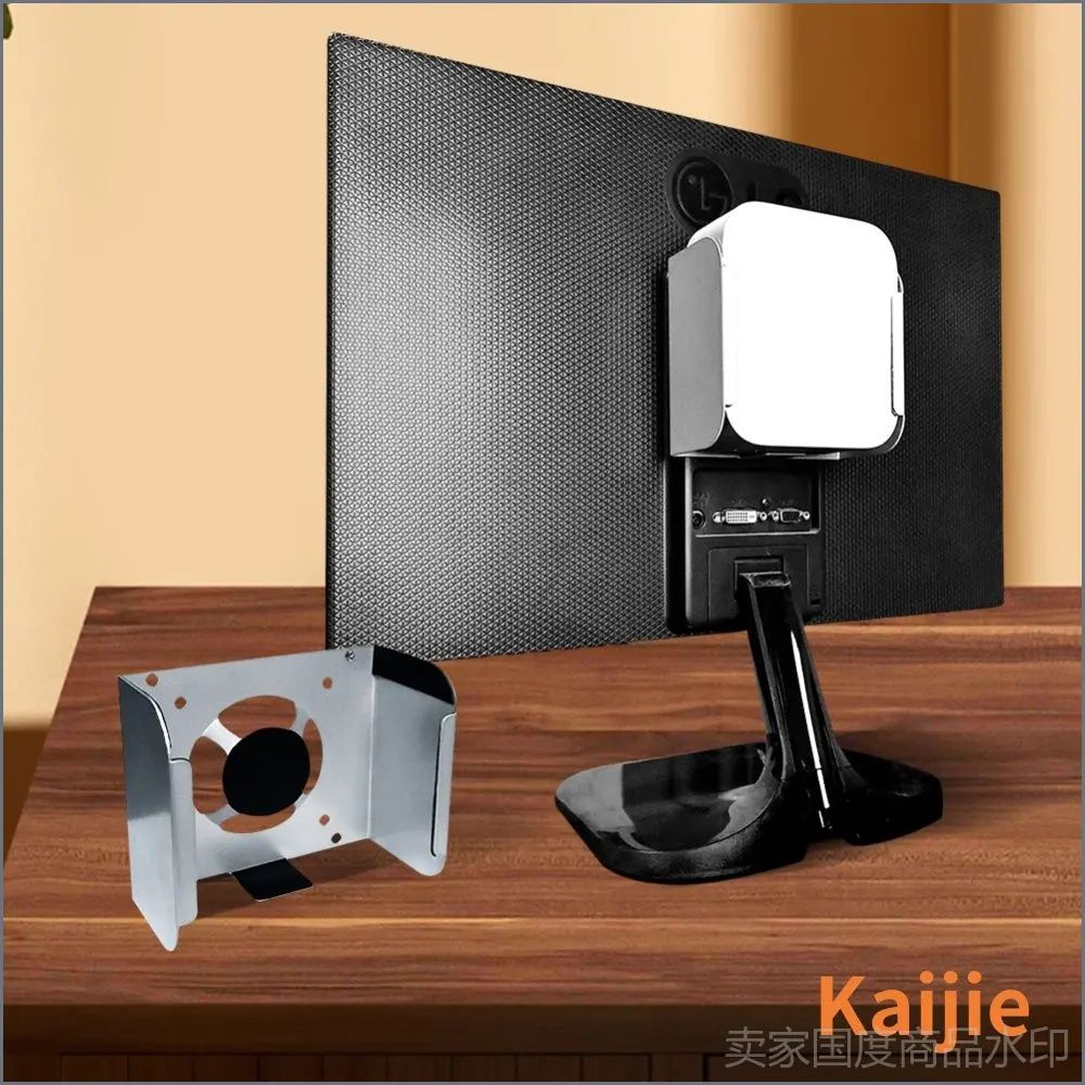 Крепление для Mac mini M4 из металла для настенного монтажа, крепления под столом и за монитором
