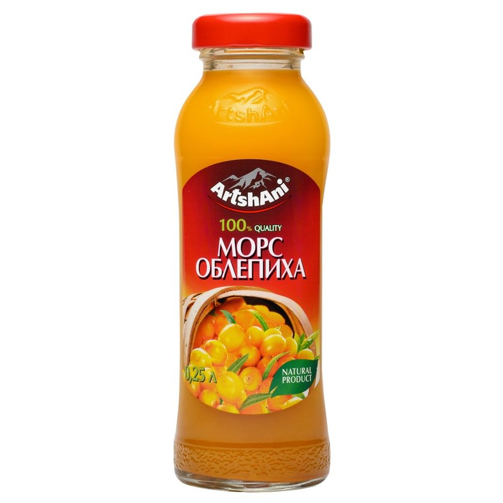 Морс ARTSHANI облепиховый /стекло/ 0,25л
