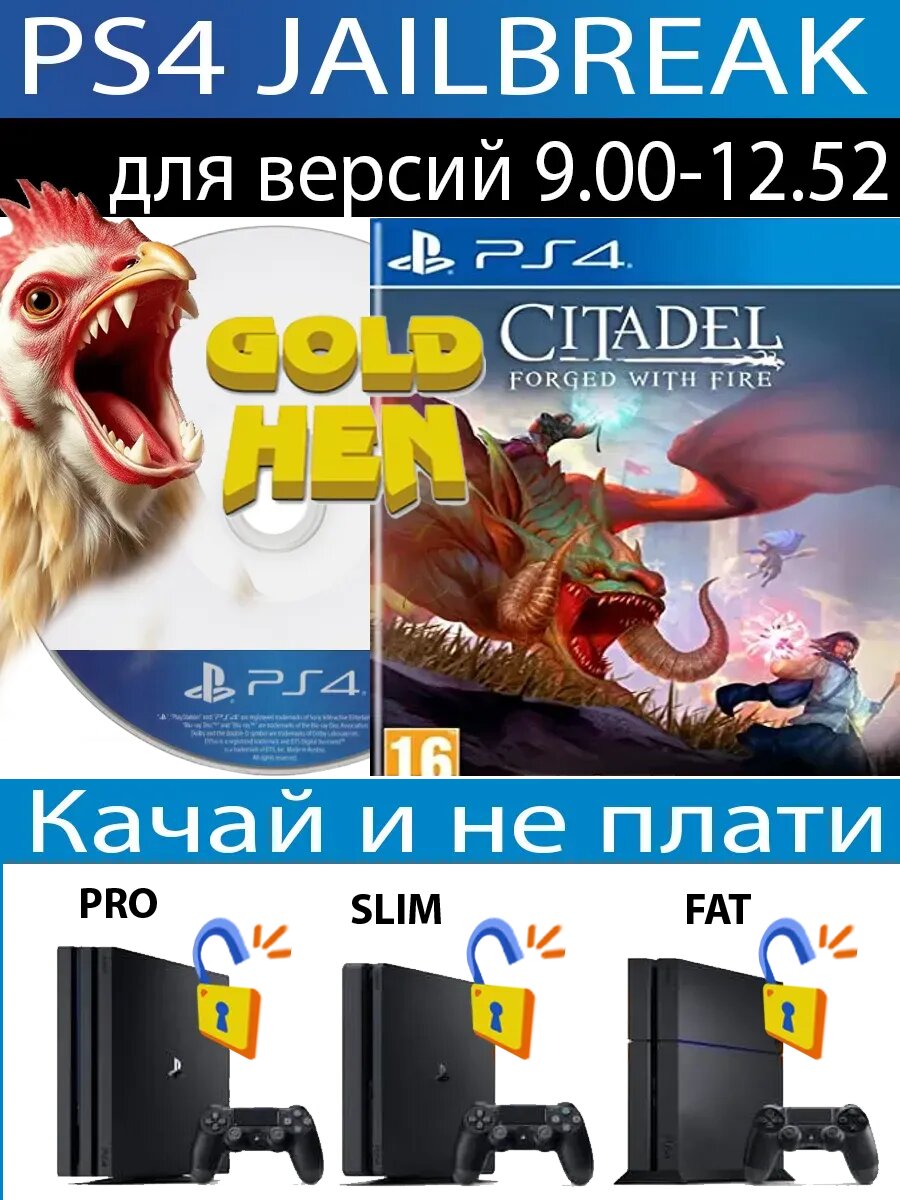 Citadel: Forged With Fire диск PS4 JB