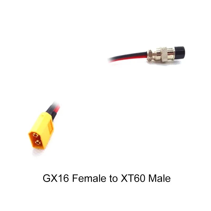 Разъем GX16 3Pin на XT60 для электросамокатов ZERO8X/10X/11X