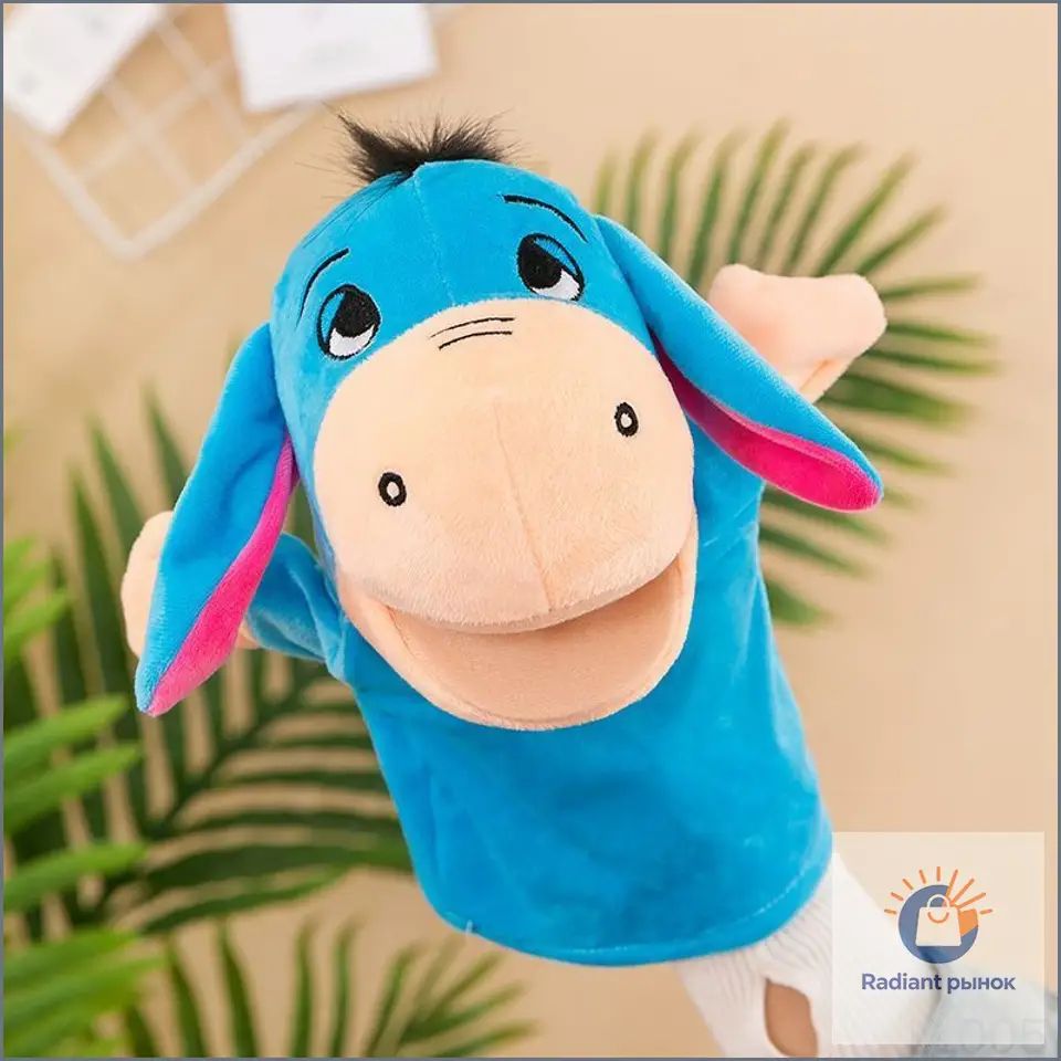 Игрушка на руку для кукольного театра, ослик, Артикул: 5184533704