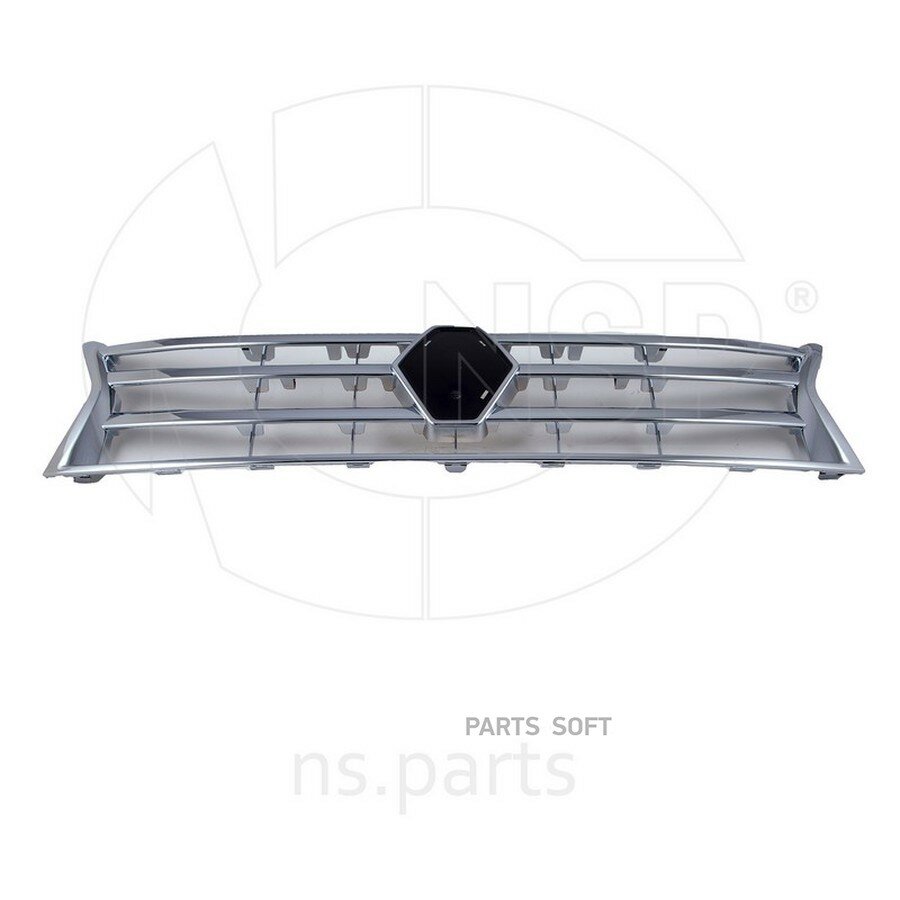Решетка радиатора Renault Duster 10- хром NSP NSP NSP07623825665R | цена за 1 шт