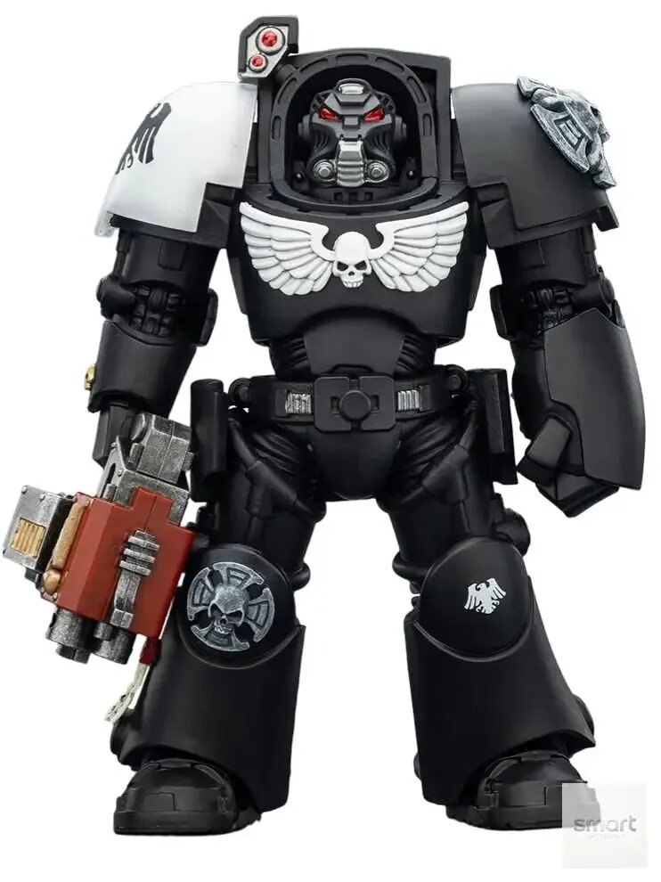Качественный коллекционный экшнобраз 5 дюймов JoyToy Warhammer 40000, терминатор РэйвенГвард 2 со штормовым болтером и силовым кулаком