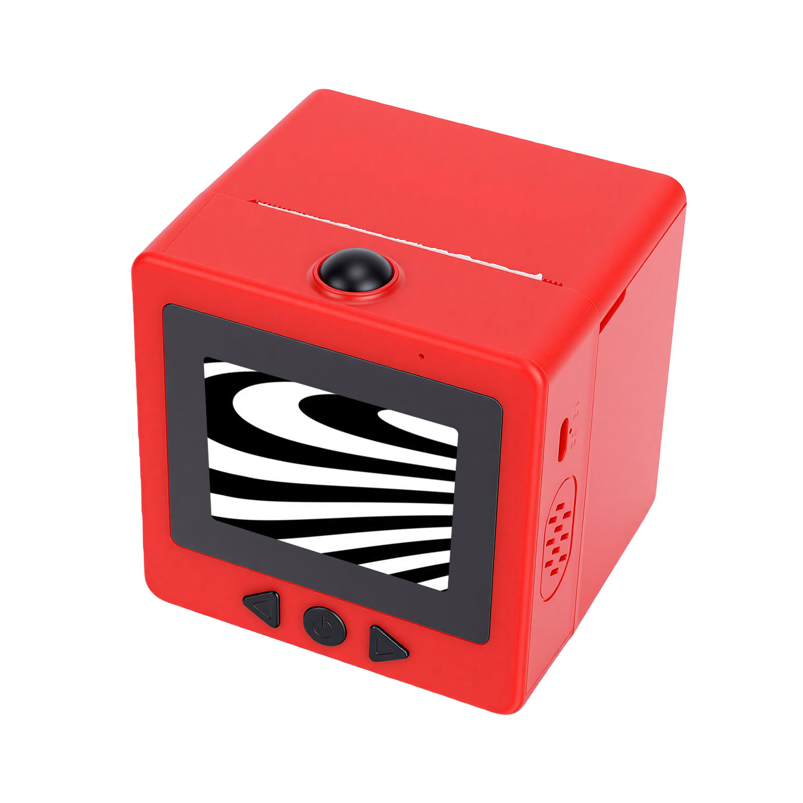 2.4in Smart AI Voice Sticker Printer Cube Портативный HD-дисплей Smart AI Sticker Printer для детского дома DIY