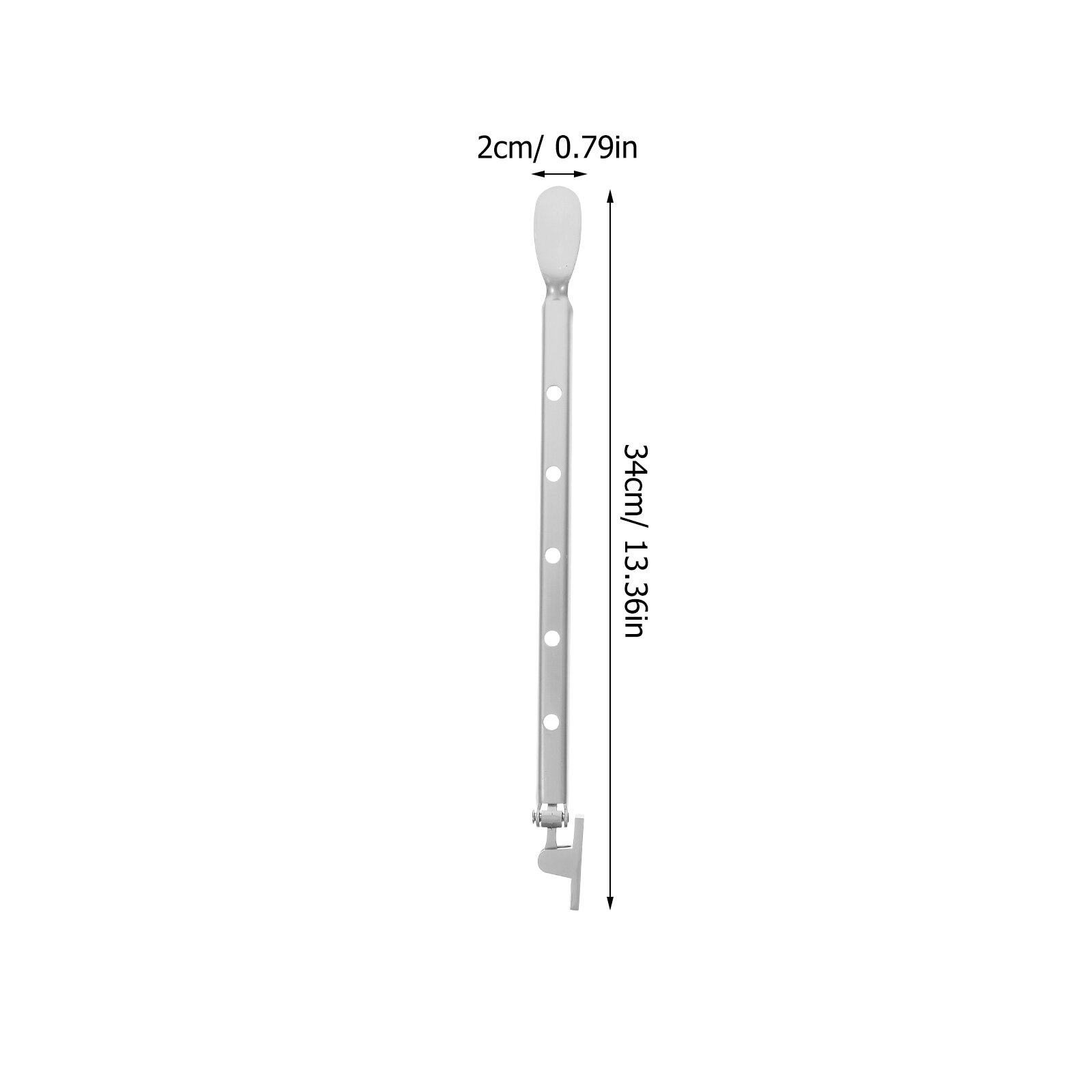 Оконная Ручка Casement Window Stay 10 Дюймов С Двойными Опорными Колоннами Из Сплава Цинка 34.00X2.00X1.30Cm