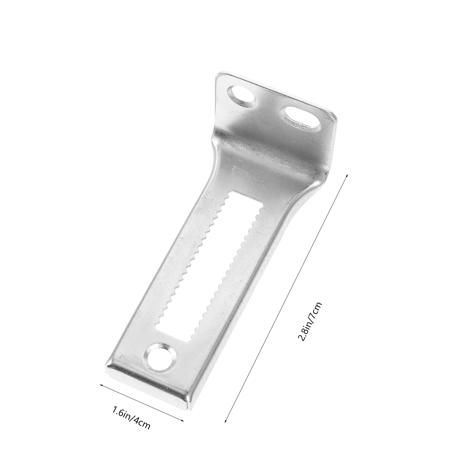 Комплект Из 1 Штук Детали Для Складных Дверей Серебристый Размер 7x4x3 Cm