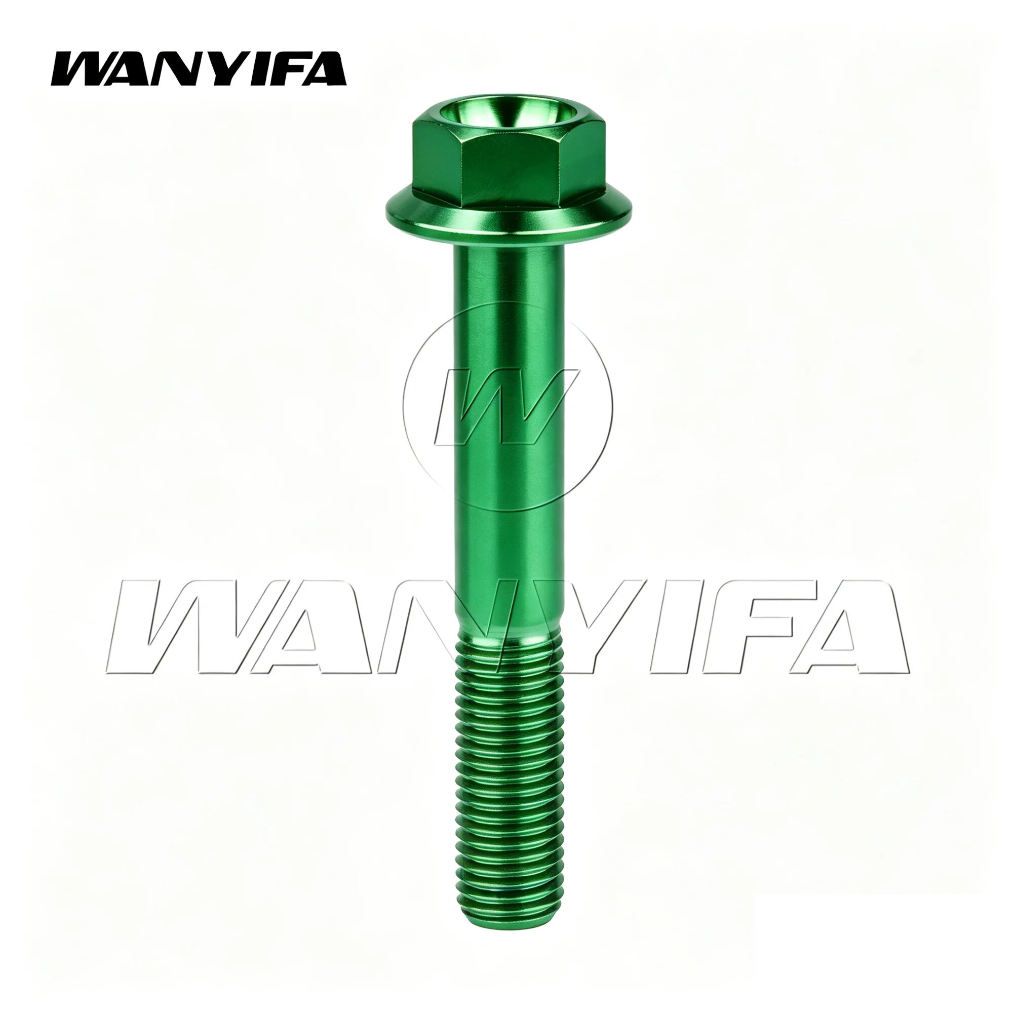 Титановый болт Wanyifa M10x20 100 мм Зеленый, Green, 70mm