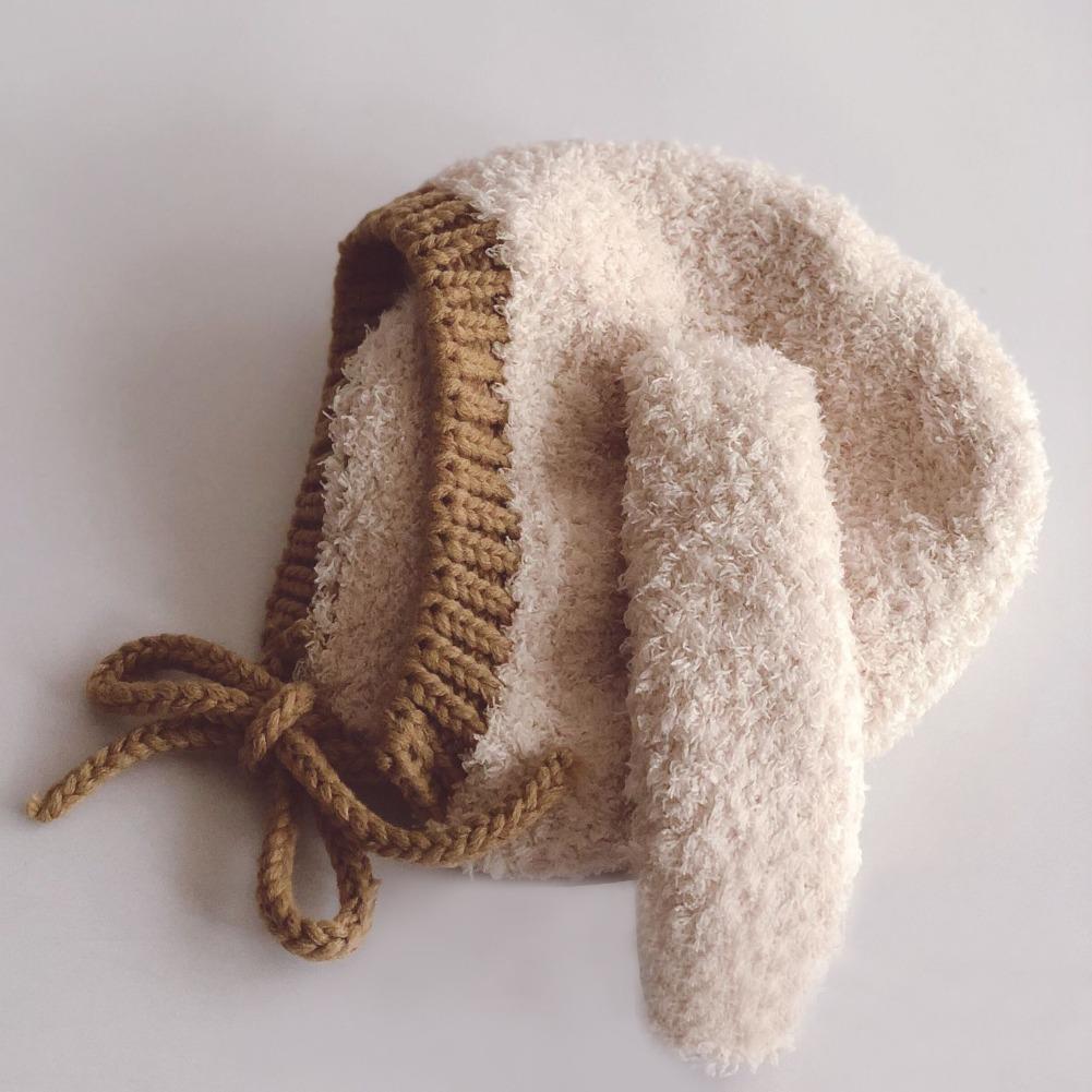 Шапка для девочек, размер OneSize, бежевый — фото 1
