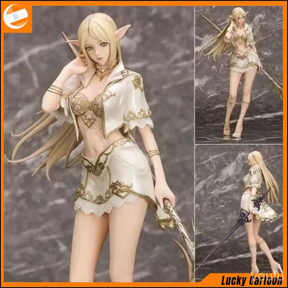 Эксклюзивная коллекционная фигурка белого эльфа Небеса II из Lineage 2, высота 24 см