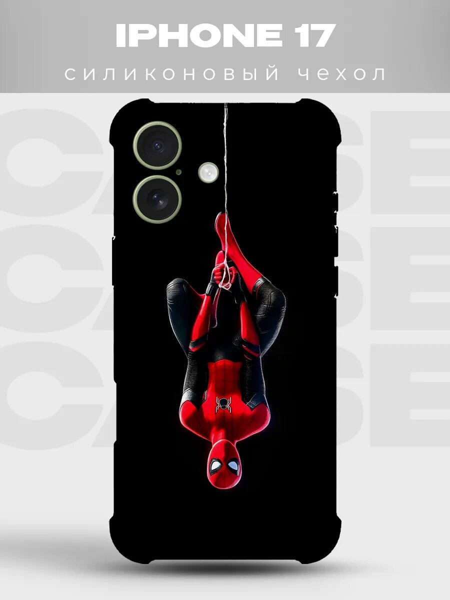 Чехол на iPhone 17 Человек-паук spider man человек паук
