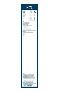 Стеклоочиститель Twin Грузовой N71 700 Мм (BOSCH 3 397 011 238)