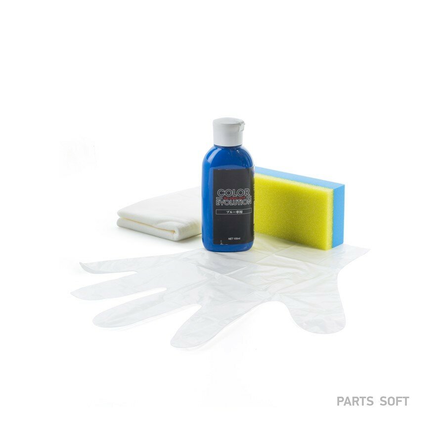 SOFT99 00504 Полироль для кузова цветовосстанавливающий Soft99 Color Evolution Blue для синих, 100 мл