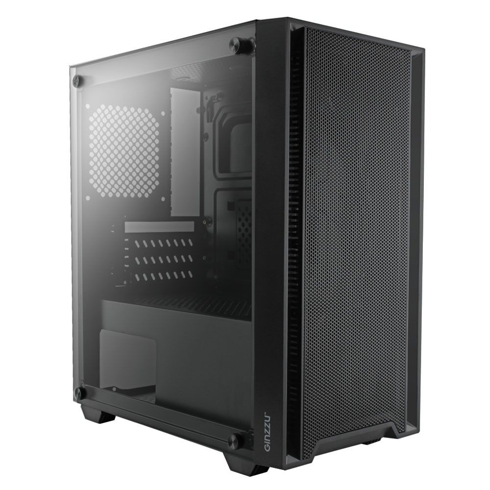 Корпус для ПК Ginzzu сталь 0.6 mATX 3 USB без БП