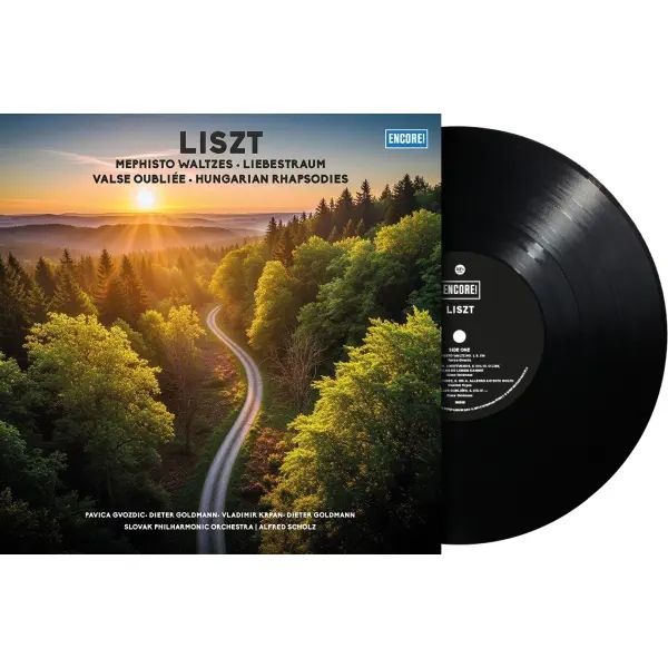 Various Artists "Виниловая пластинка Various Artists Liszt: Mephisto Waltzes, Liebestraum, Valse Oubliee, Hungarian Rhapsodies"